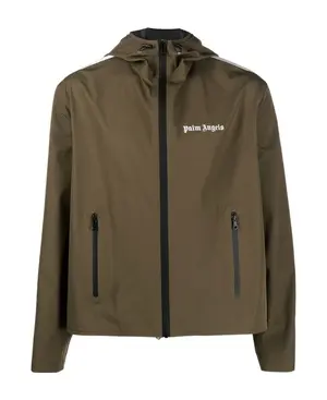 Palm Angels Logo-print Hooded Jacket