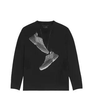 MAISON MARGIELA X Salomon Printed Crewneck T-shirt - Black