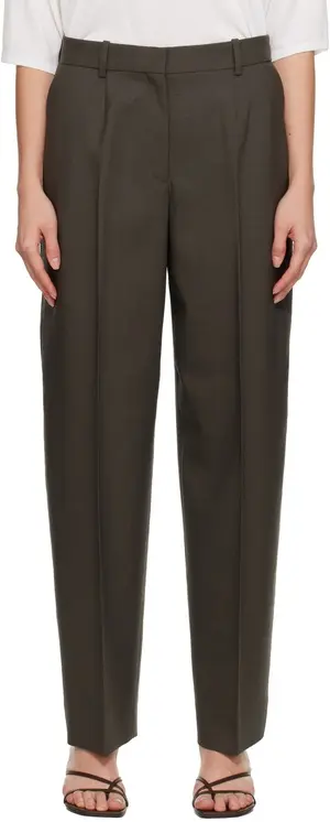 TOTEME High-waist Wide-leg Tailored Trousers