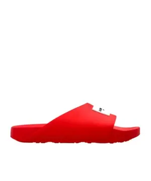 Givenchy Paris Label Flat Slides - Red