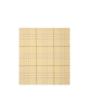 Burberry Burberry Wide Check Scarf Buff