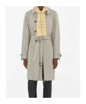 Burberry Wide Check Scarf - Buff