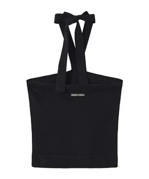 Marissa Chiara Halter Neck Button-up Top