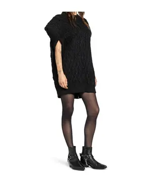 Junya Watanabe Jacquard-knit Mini Dress