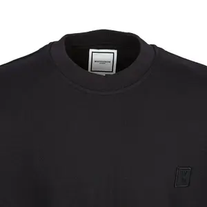 WOOYOUNGMI Crew Neck Sweatshirt - Black