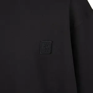 WOOYOUNGMI Crew Neck Sweatshirt - Black