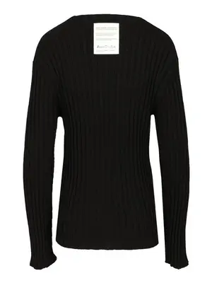 Acne Studios Ribbed Long-sleeve Sweater