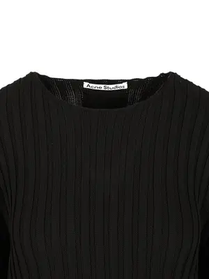 Acne Studios Ribbed Long-sleeve Sweater