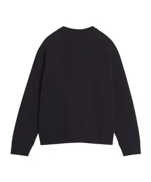 Maison Kitsuné Oversized Logo Embroidered Sweatshirt