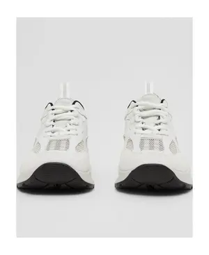 Burberry Panelled Lace-up Sneakers