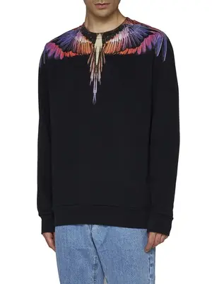 MARCELO BURLON COUNTY OF MILAN Icon Wings Crewneck Sweatshirt
