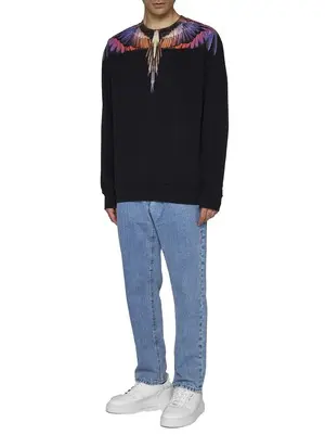 MARCELO BURLON COUNTY OF MILAN Icon Wings Crewneck Sweatshirt