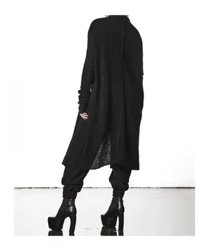 THOM KROM Long Buttoned Knitwear