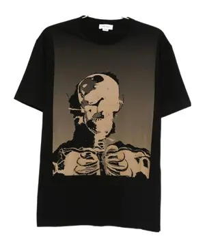 Alexander McQueen Skeleton-print Cotton T-shirt