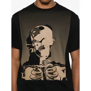 Alexander McQueen Skeleton-print Cotton T-shirt