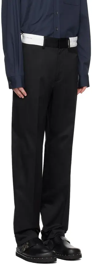 Palm Angels Straight Leg Chino Pants