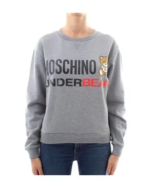 Moschino Teddy Bear Print Logo Sweater