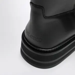 Attico The Robin Passeggiata Combat Boots - Black