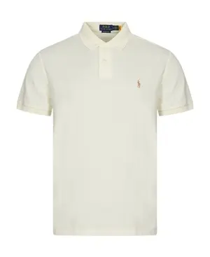 Polo Ralph Lauren Short-sleeve Cotton Polo Shirt - White