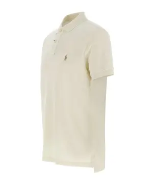 Polo Ralph Lauren Short-sleeve Cotton Polo Shirt - White
