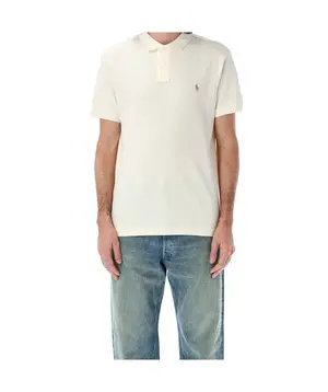 Polo Ralph Lauren Short-sleeve Cotton Polo Shirt - White