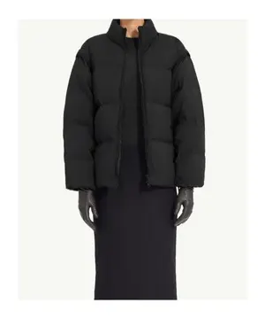 MAISON MARGIELA Padded Bomber Jacket With Removable Sleeves