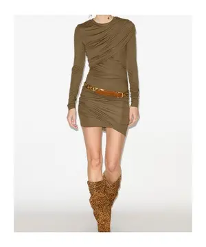 Isabel Marant Étoile Denise Dress - Khaki