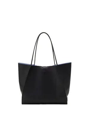 LANVIN Clasp Closure Top Handle Bag - Black