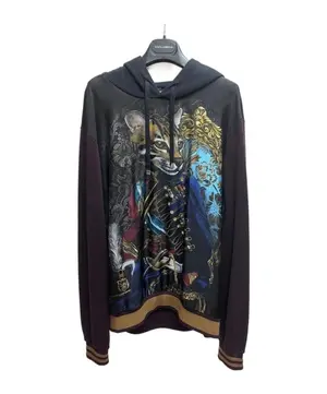 Dolce & Gabbana Drawstring Hooded Hoodie With Graphic Print