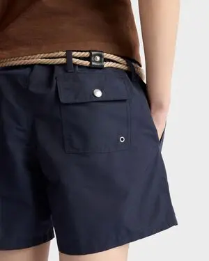 Prada Re-nylon Swim Shorts With Drawstring Waist