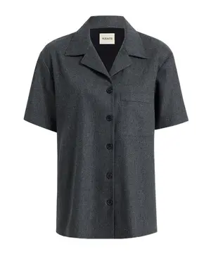 Khaite Riordan Short-sleeved Top - Black