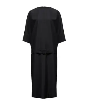 MAISON MARGIELA Three-quarter Sleeve Midi Dress