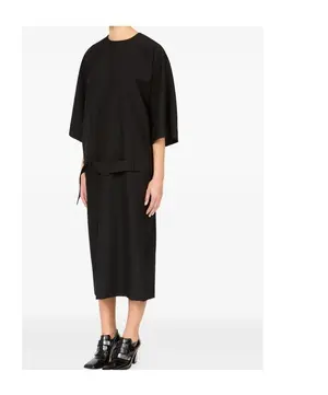 MAISON MARGIELA Three-quarter Sleeve Midi Dress