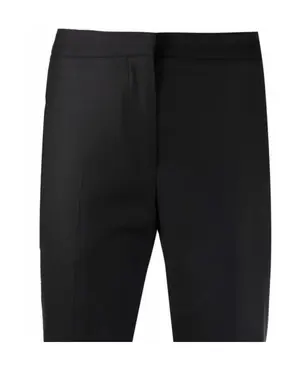Alexander McQueen Cropped Straight Leg Trousers
