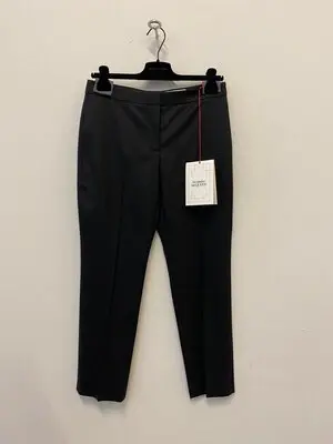 Alexander McQueen Cropped Straight Leg Trousers