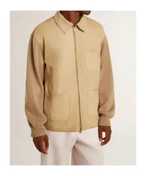 GOLDEN GOOSE Long Sleeved Zip Up Jacket - Tufa