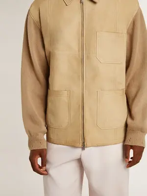 GOLDEN GOOSE Long Sleeved Zip Up Jacket - Tufa