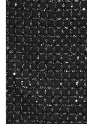 ROTATE BY BIRGER CHRISTENSEN Sequin Embellished Mini Skirt - Black
