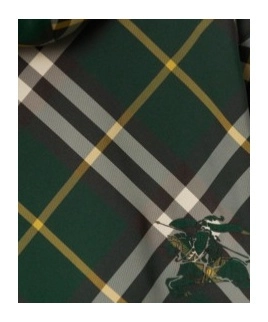 Burberry Embroidered Checkered Zip-up Jacket