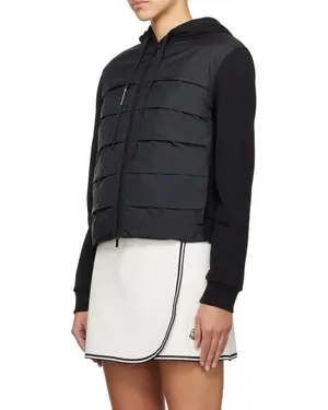 Moncler Padded Cotton Zip-up Hoodie
