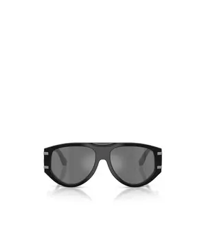 Dolce & Gabbana Full Frame Sunglasses With Logo Detail - Black