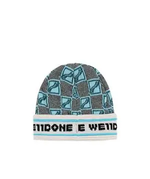 We11Done Logo Trim Beanie - Multicolor