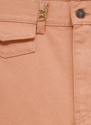 Chloé High-waisted Flared Trousers - Nude