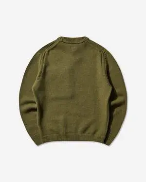 C.P. COMPANY Crewneck Jumper With Logo Pocket