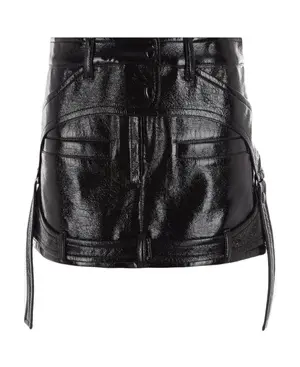 COURREGES Emblem Skirt - Black