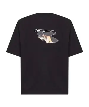 Off-White Paint Arrow Skate Crewneck T-shirt