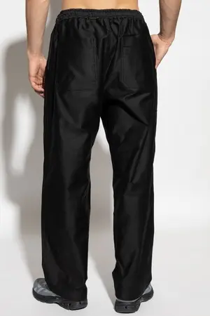 Comme Des Garçons Relaxed Fit Drawstring Trousers