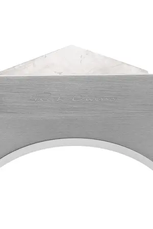 Rick Owens Geometric Logo Engraved Bracelet