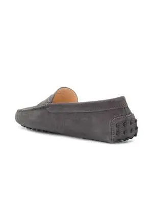 TOD'S Gommino Penny Bar Driving Loafers - Black