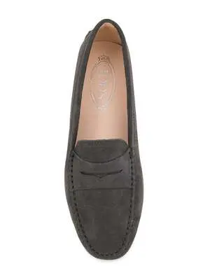 TOD'S Gommino Penny Bar Driving Loafers - Black